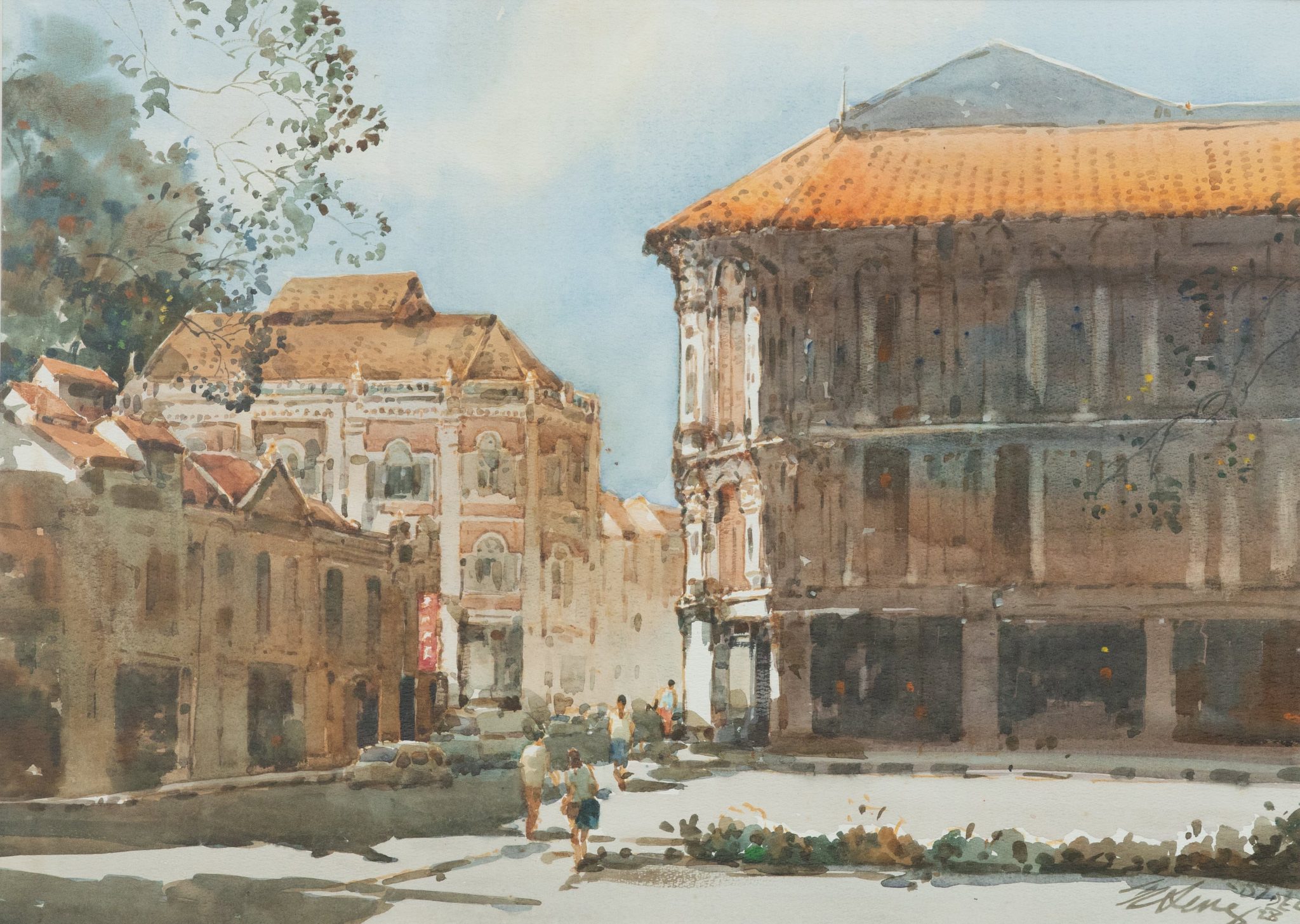 Singapore Watercolour Painter Ong Kim Seng - Asia Art Collective